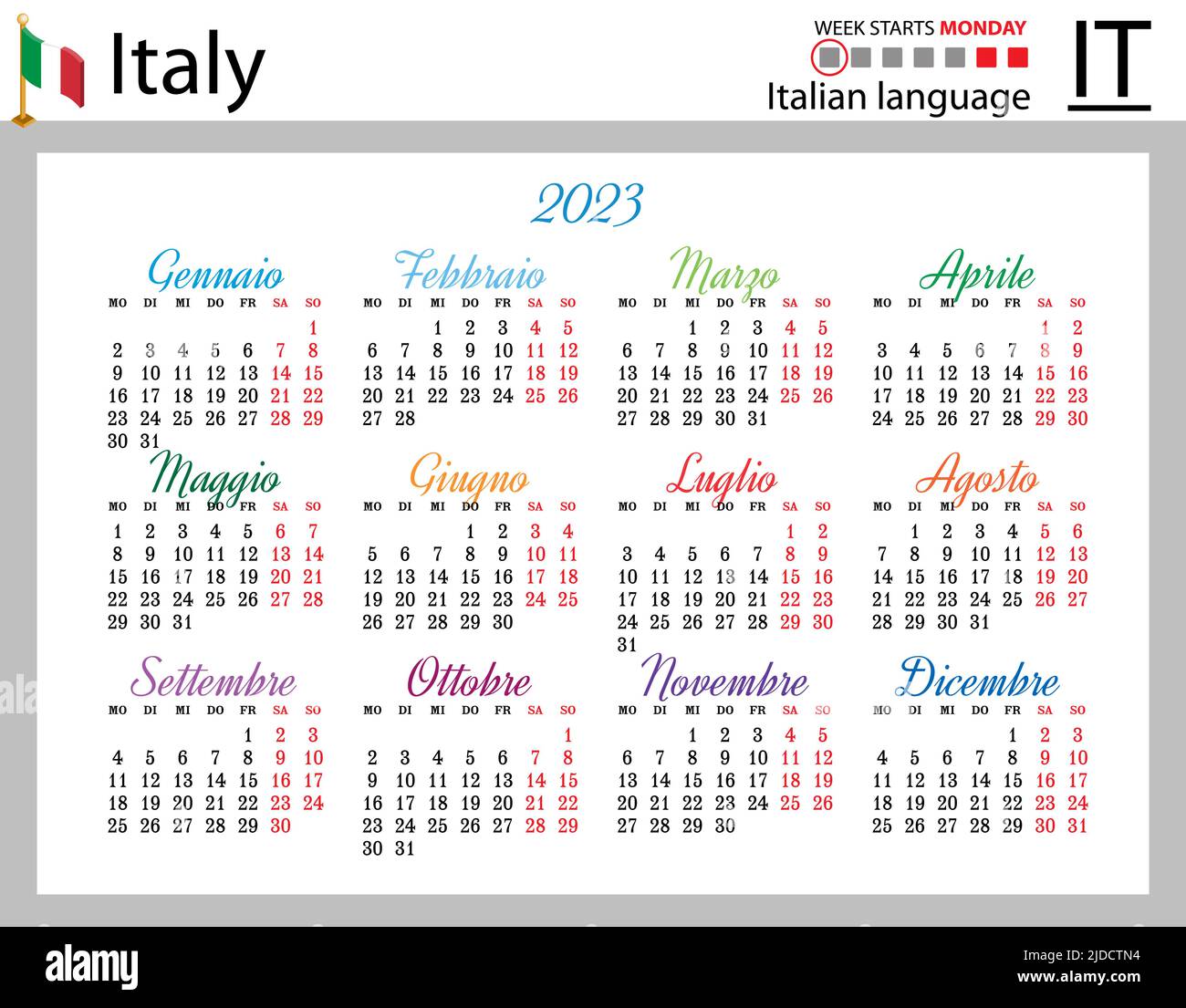 Schne Feiertage In Italien 2023 Bild