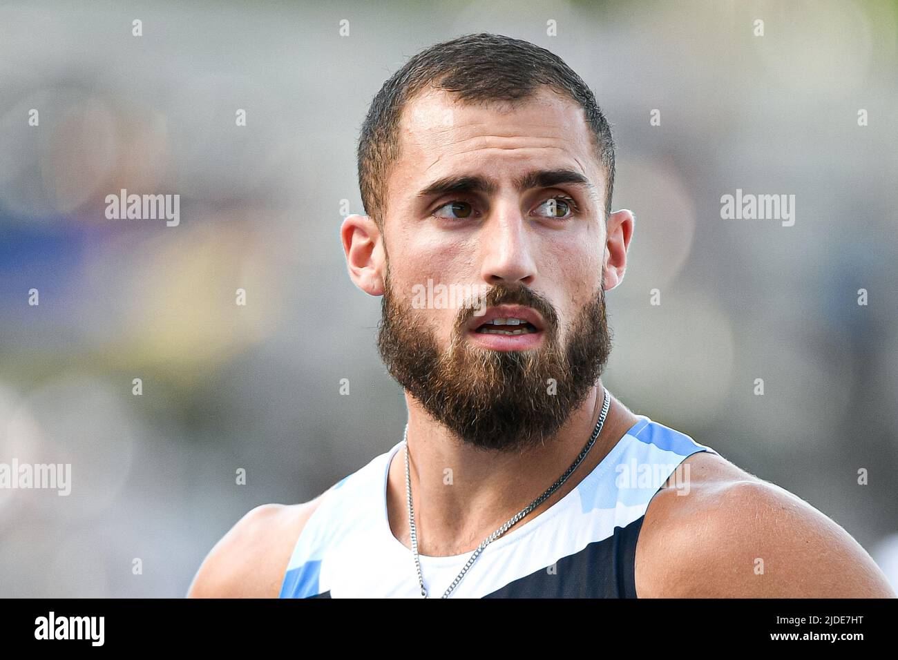 Arthur Prevost de France lors de la Wanda Diamond League 2022 ...