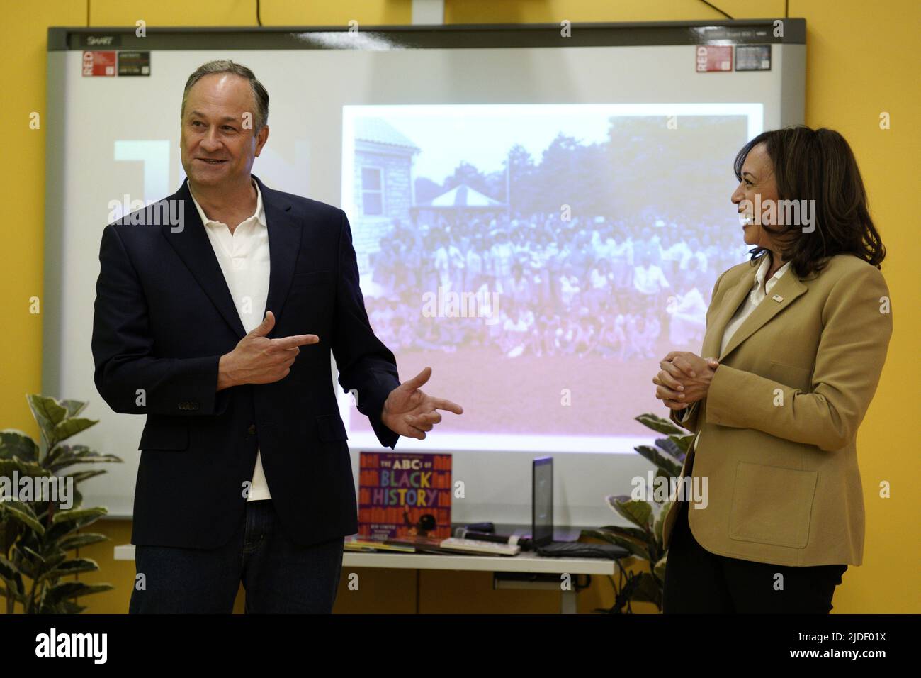 Kamala harris doug emhoff children Banque de photographies et d’images ...