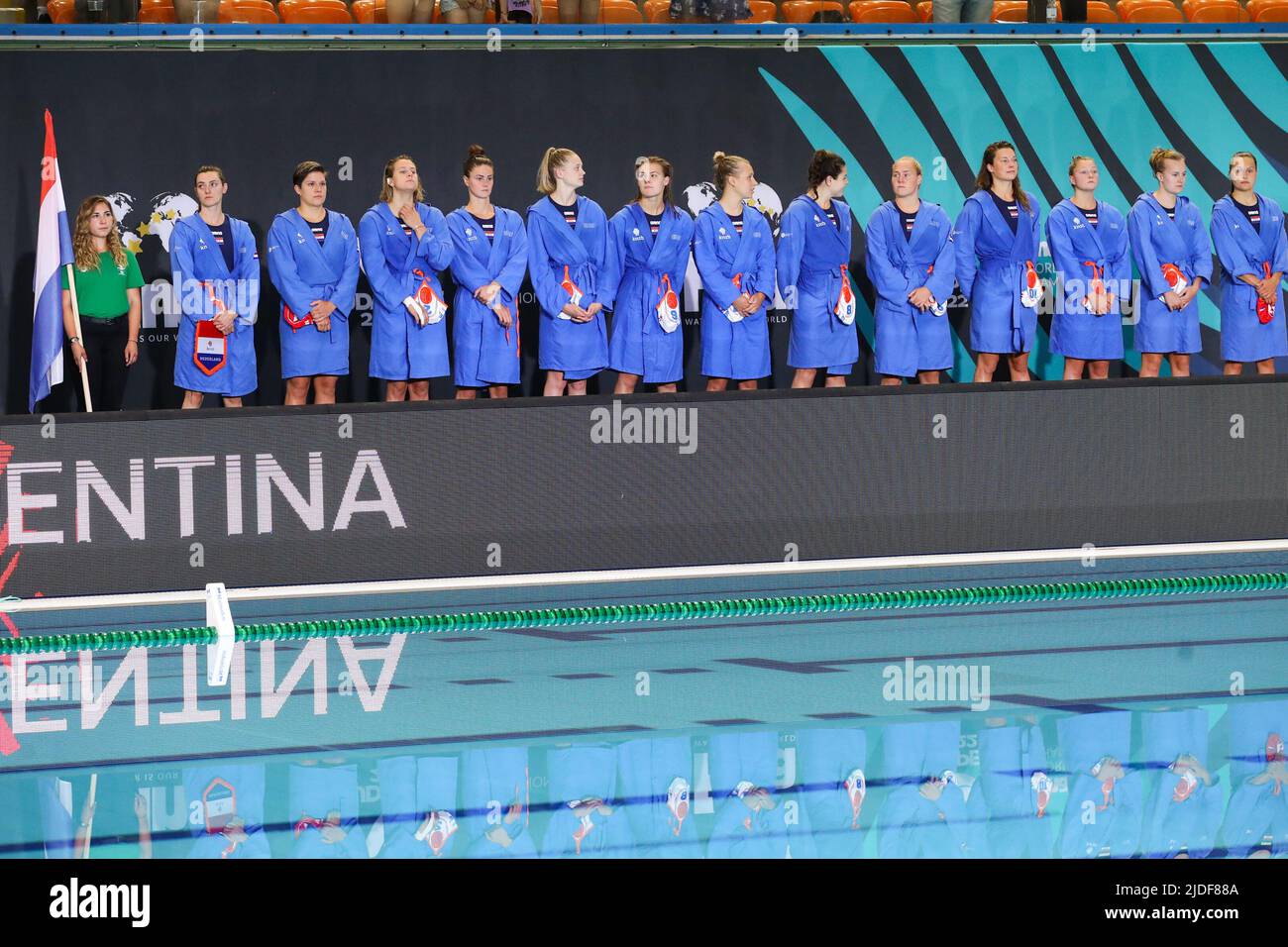 DEBRECEN, HONGRIE - JUIN 20 : Laura Aarts des pays-Bas, Iris Wolves des ...