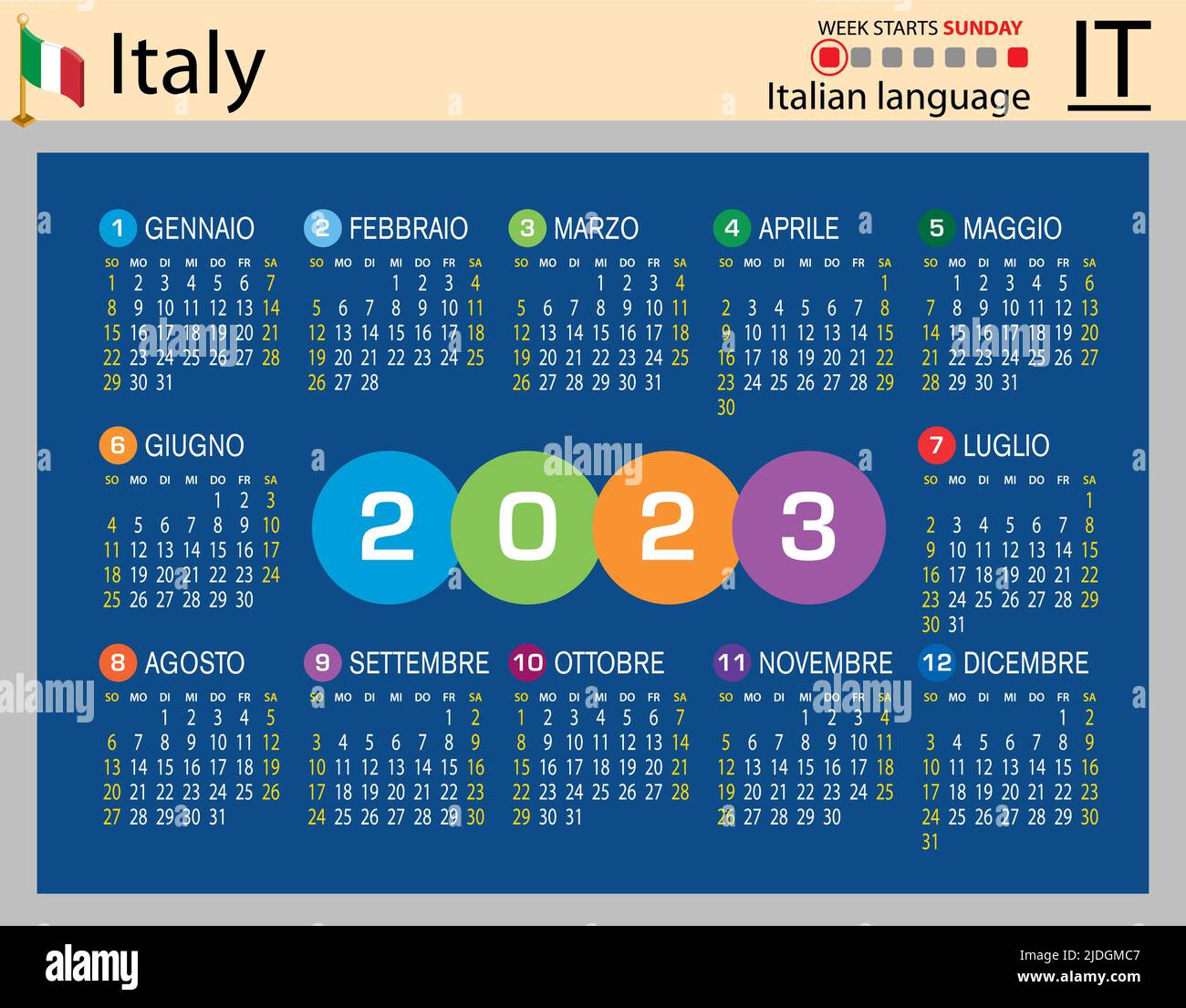 Feiertag Italien 2023