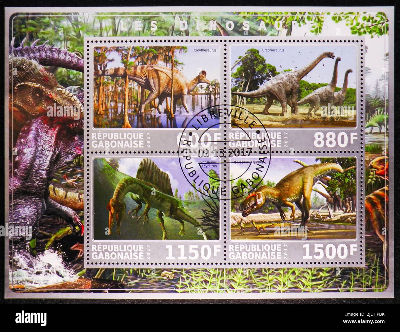 Spinosaurus aegyptiacus Banque de photographies et d’images à haute résolution - Alamy