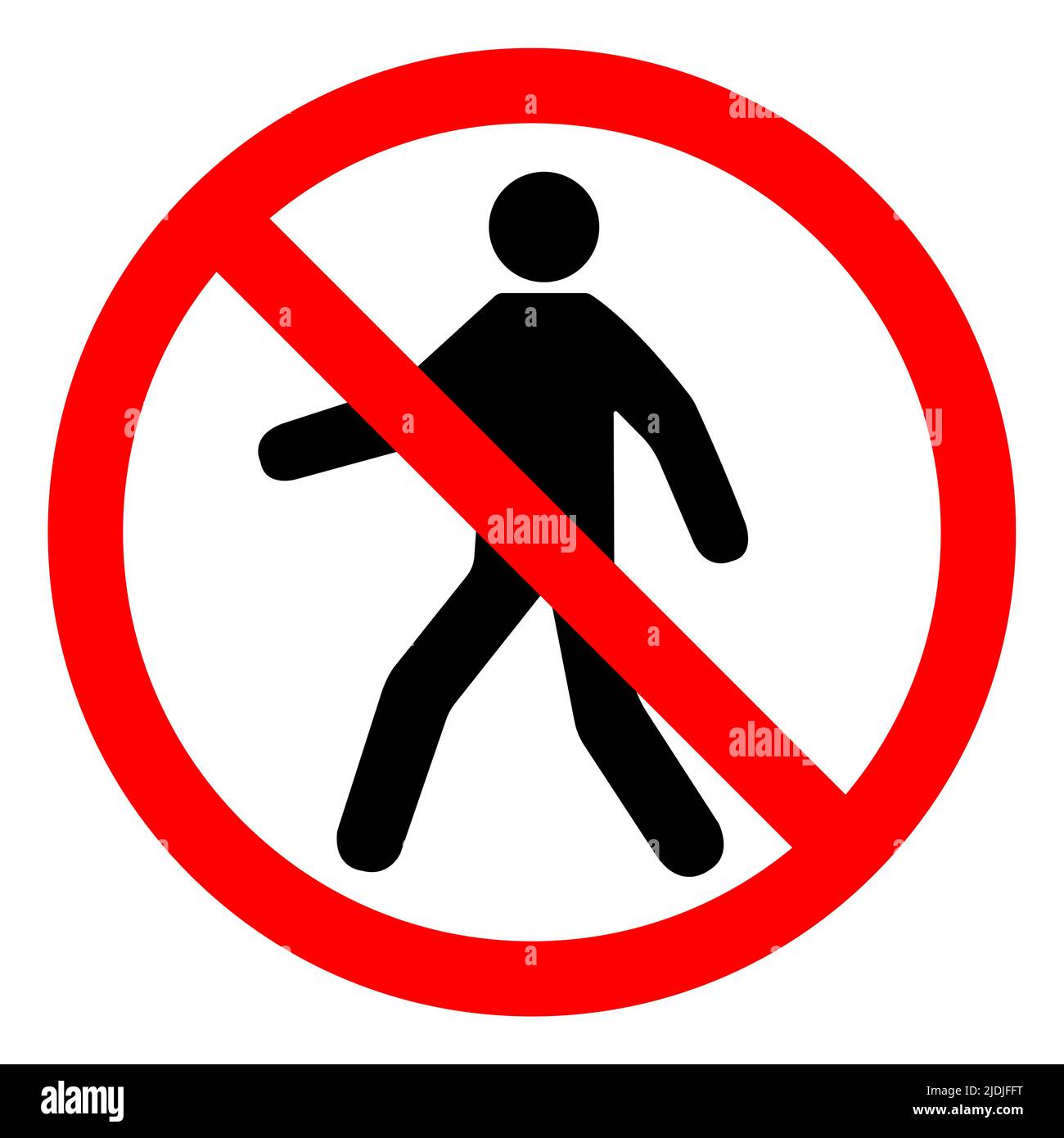 Symbole d'absence d'entrée isoler sur fond blanc, illustration ...