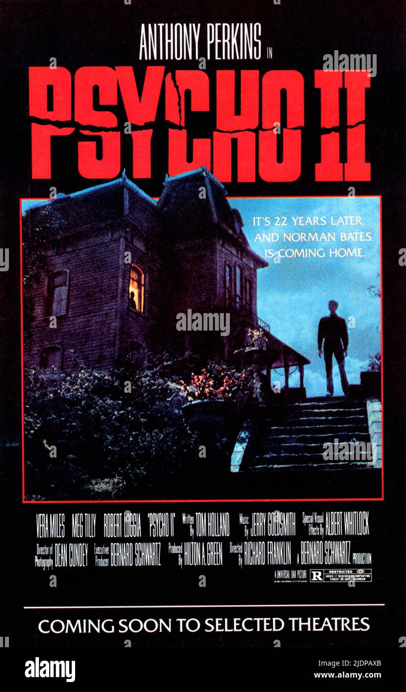 Affiche de film psychopathe Banque de photographies et d’images à haute ...