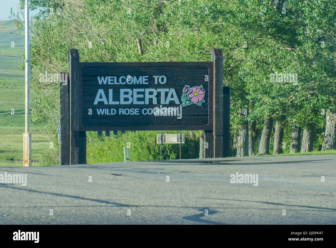 Welcome alberta canada sign Banque de photographies et d’images à haute ...