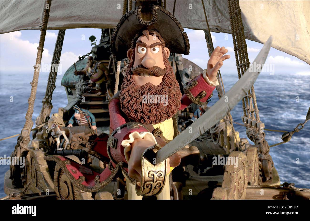 Pirates in an adventure with scientists Banque de photographies et d ...