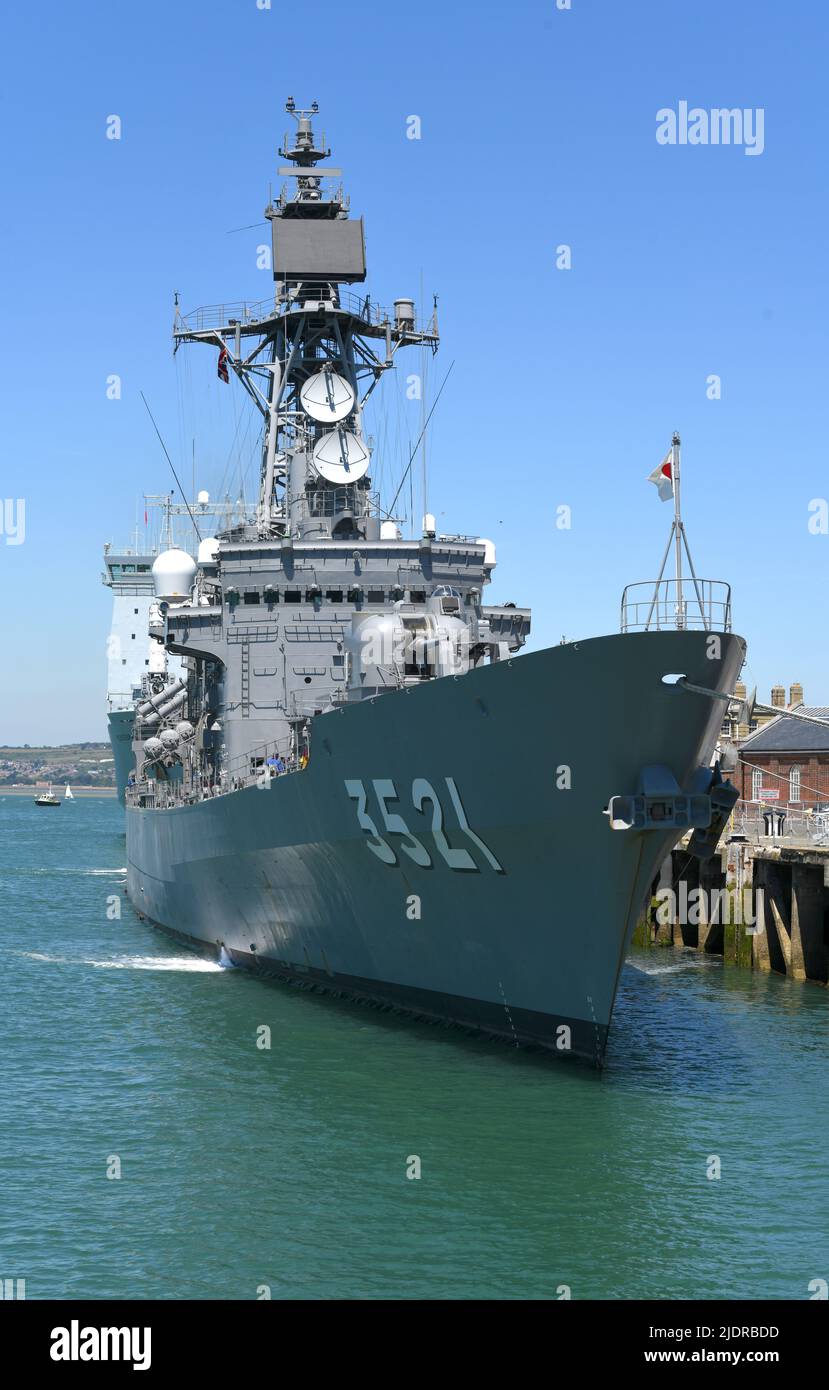 22/06/2022 Portsmouth Royaume-Uni Japon Force d'autodéfense maritime JS ...