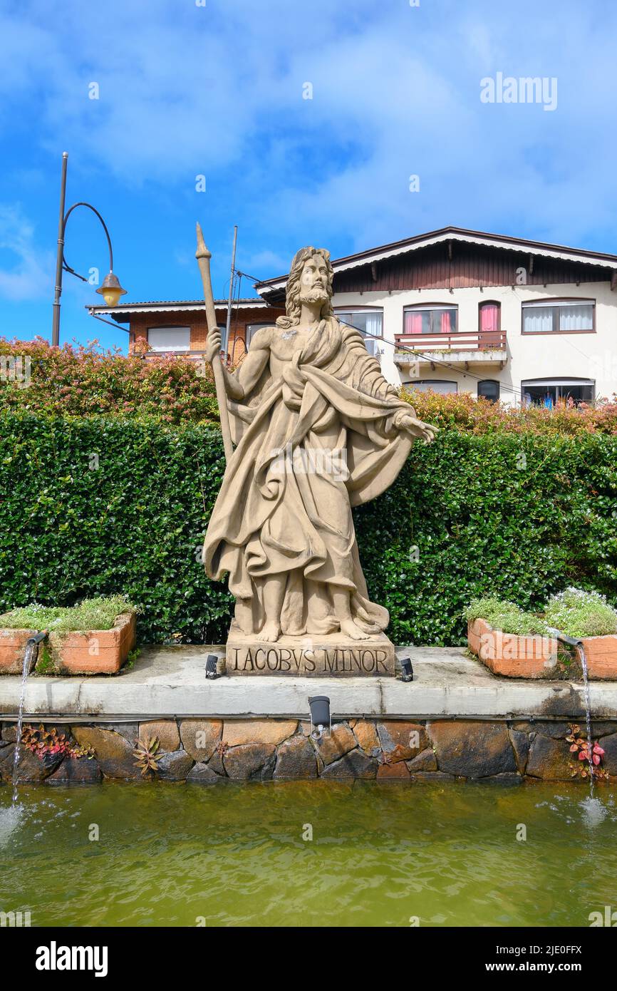 Gramado, RS, Brésil - 17 mai 2022 : monument de Jacques le moins, sur ...