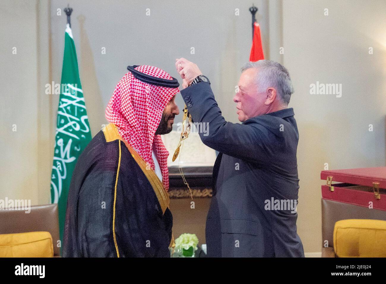 Saudi arabias king abdullah during Banque de photographies et d’images ...
