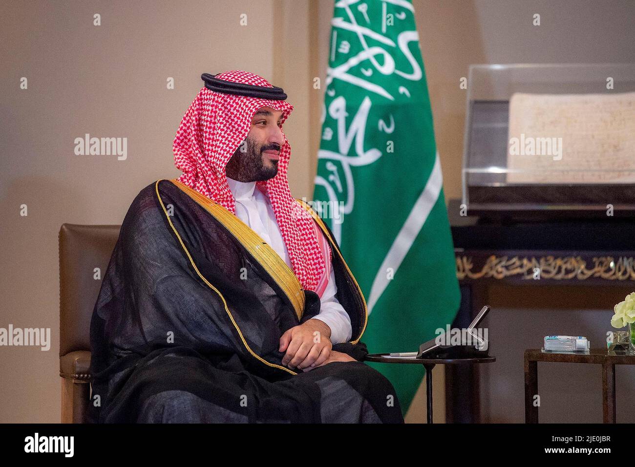 Saudi arabias king abdullah during Banque de photographies et d’images ...