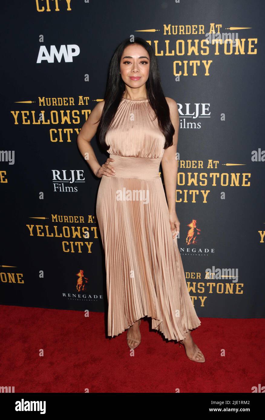 Aimee Garcia 06/23/2022 la première de Los Angeles de "meurtre à ...