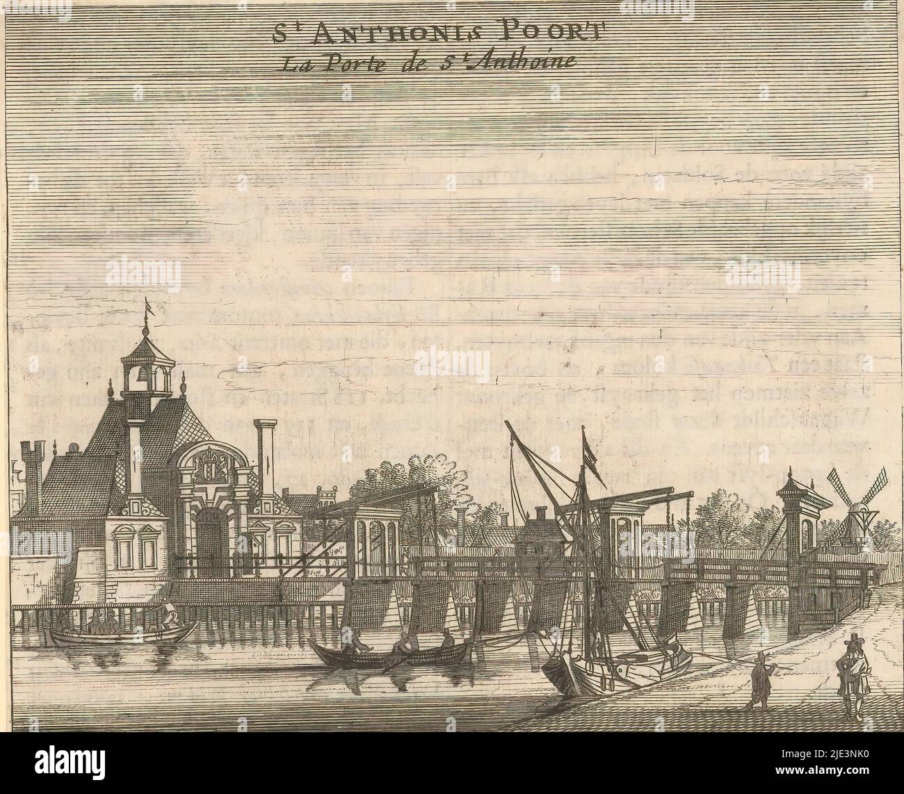 Tweede sint antoniespoort construit Banque de photographies et d’images ...