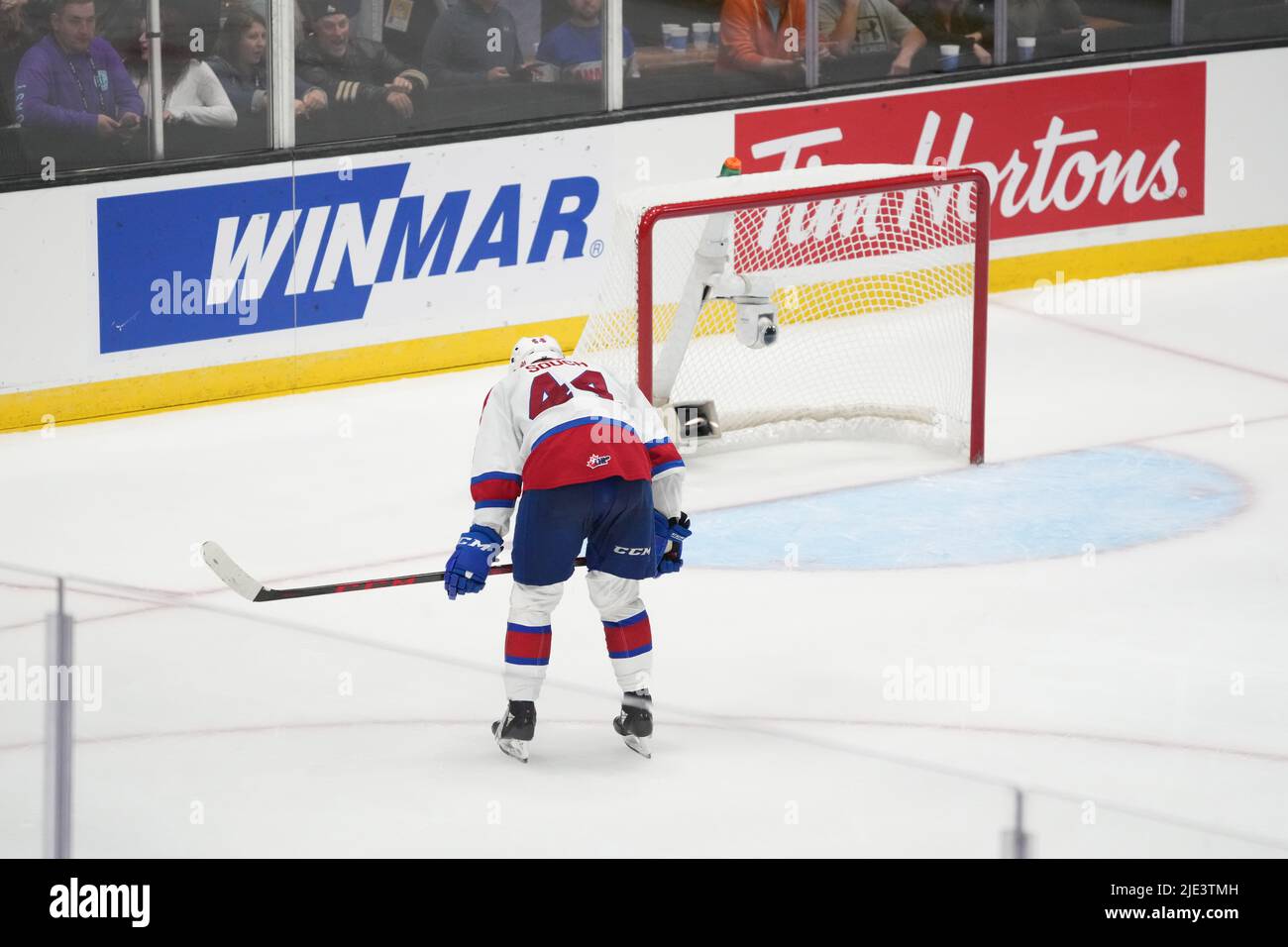 Le souch carter de Kings Oil d'Edmonton réagit après la perte de l ...