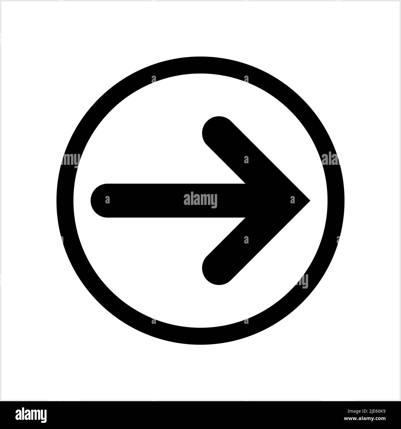 Icône de flèche, icône de flèche de direction Illustration d ...