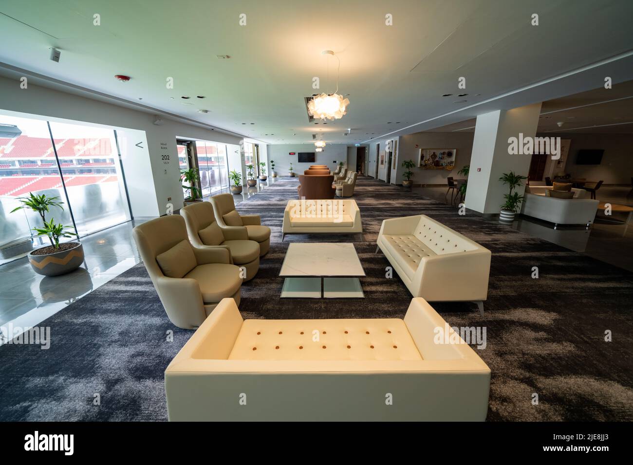 Espace VIP au stade Al Thumama , un stade de 40 000 places et l'un des ...