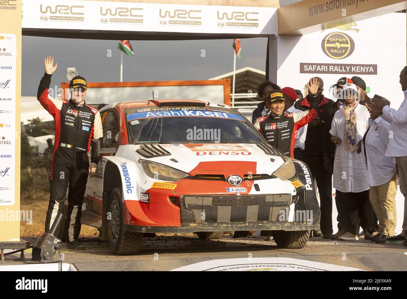 26 juin 2022, Rome, Kenya : KATSUTA Takamoto (jpn), Toyota Gazoo Racing ...
