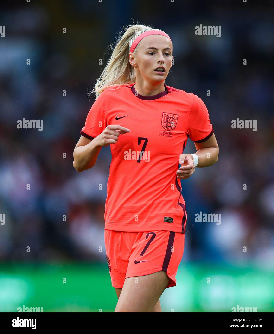 Pendant le match amical international elland road Banque de ...