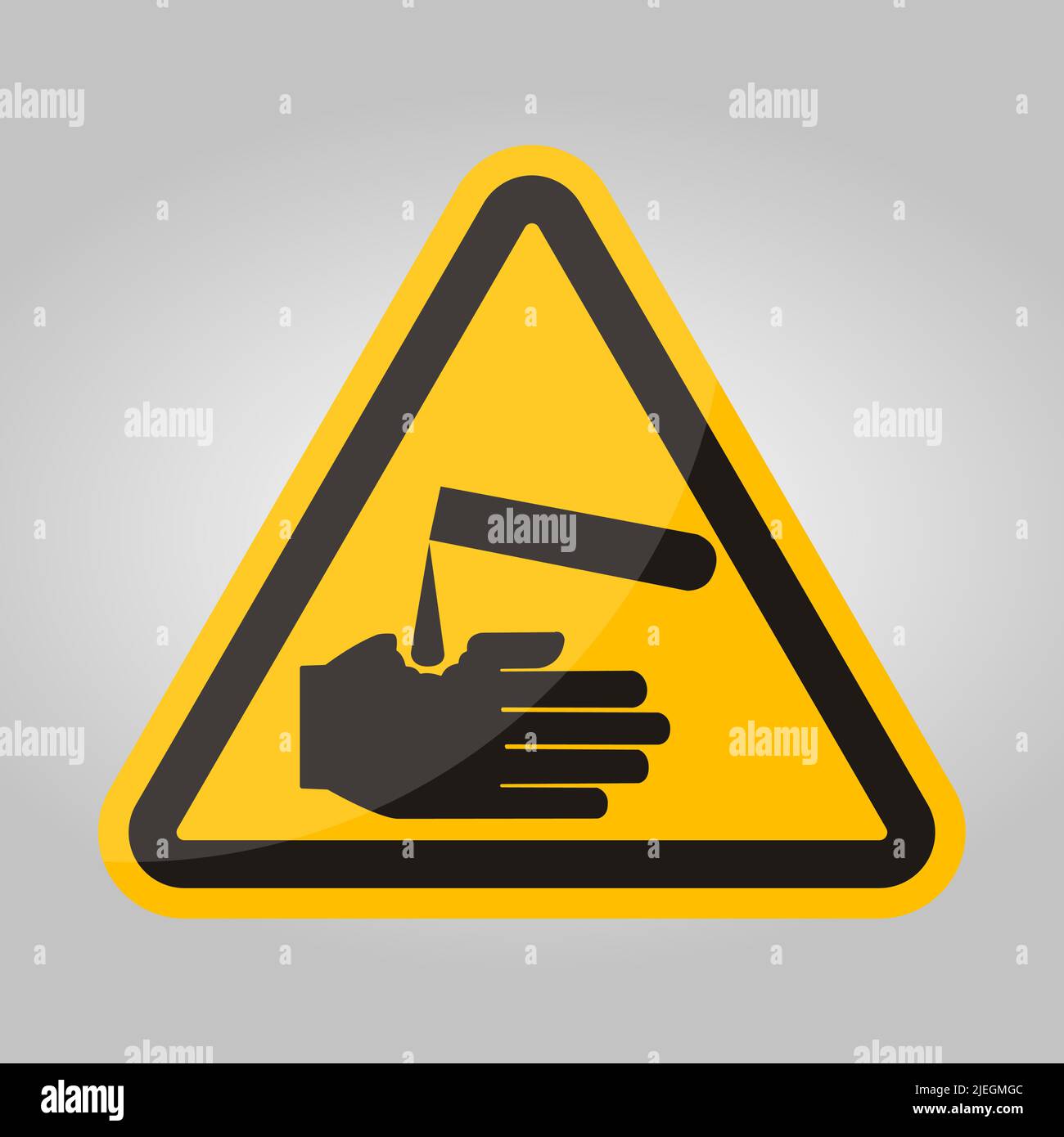 Attention : symbole de symbole de symbole d'isolation sur fond blanc ...