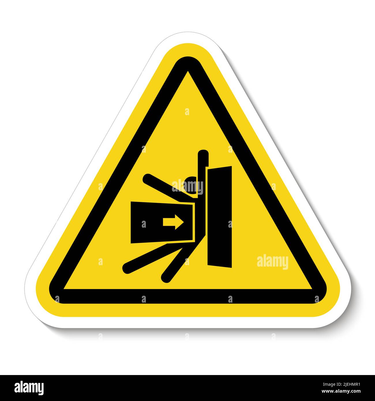 Force de compression du corps à partir du symbole symbole isoler sur ...