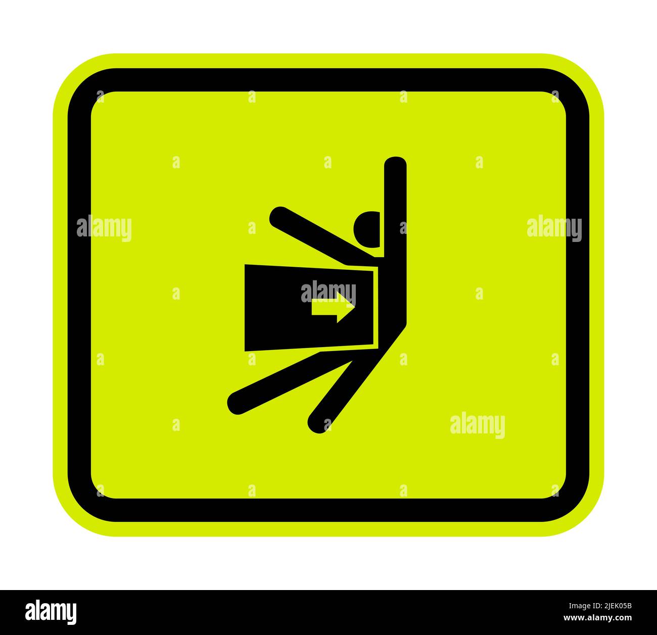 Force de compression du corps à partir du symbole symbole isoler sur ...