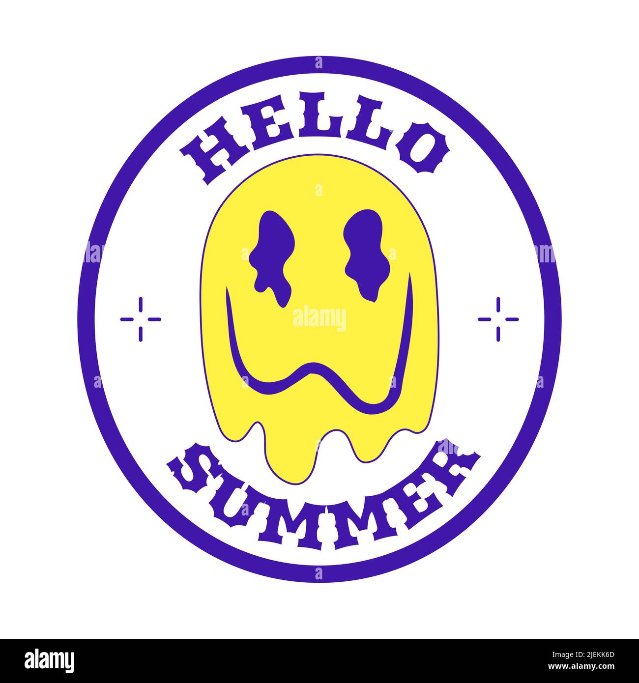 Coucou smiley Banque d'images vectorielles - Alamy