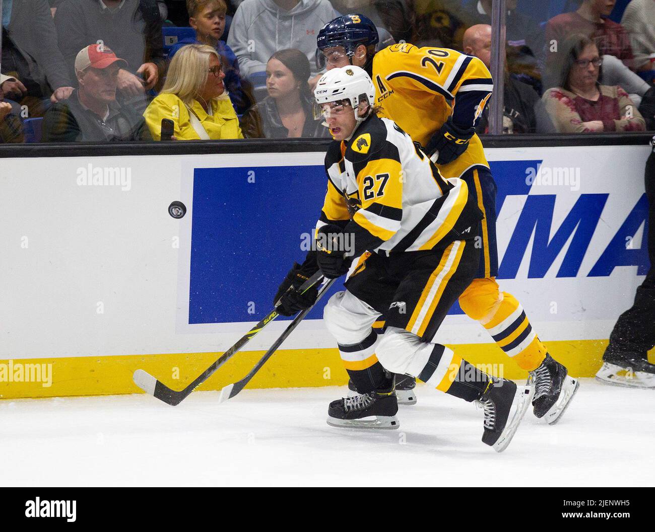 Saint John, N.-B. Canada, 27 juin 2022. Ryan Winterton (27) de Hamilton ...