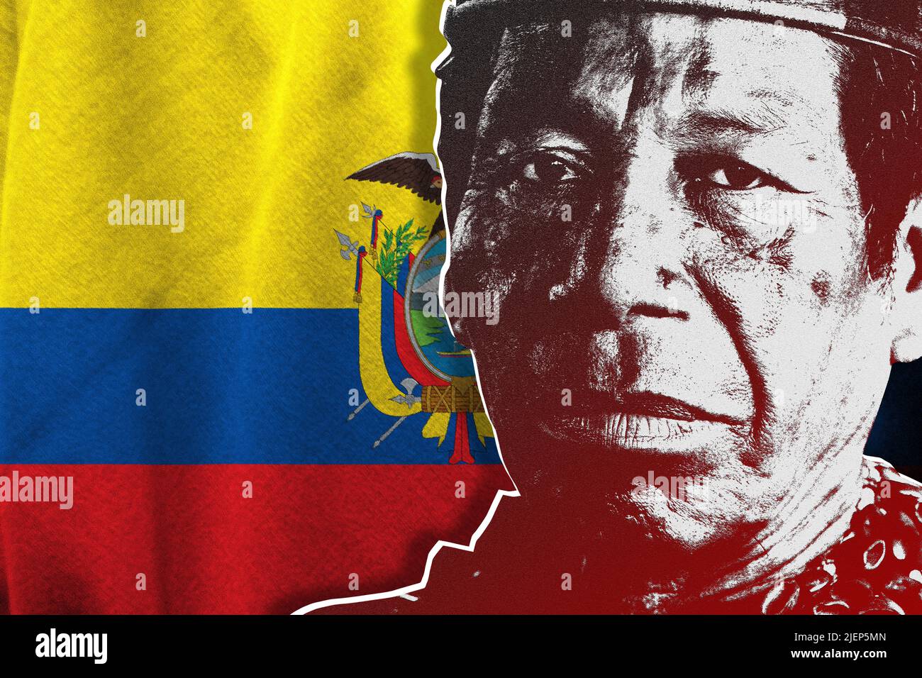 Indigenous flag Banque de photographies et d’images à haute résolution ...