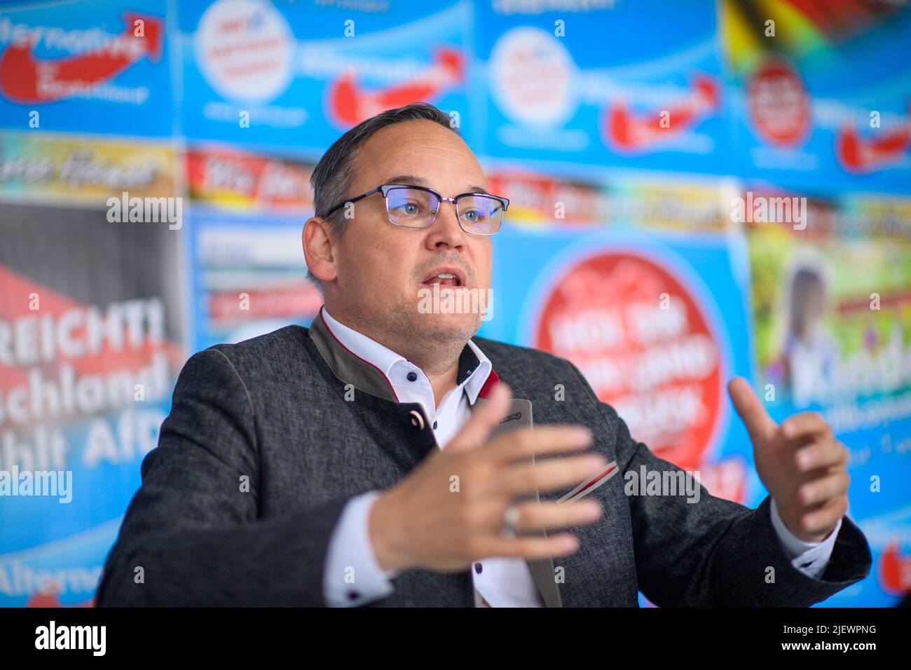 Magdebourg, Allemagne. 14th juin 2022. Martin Reichhardt, président d ...