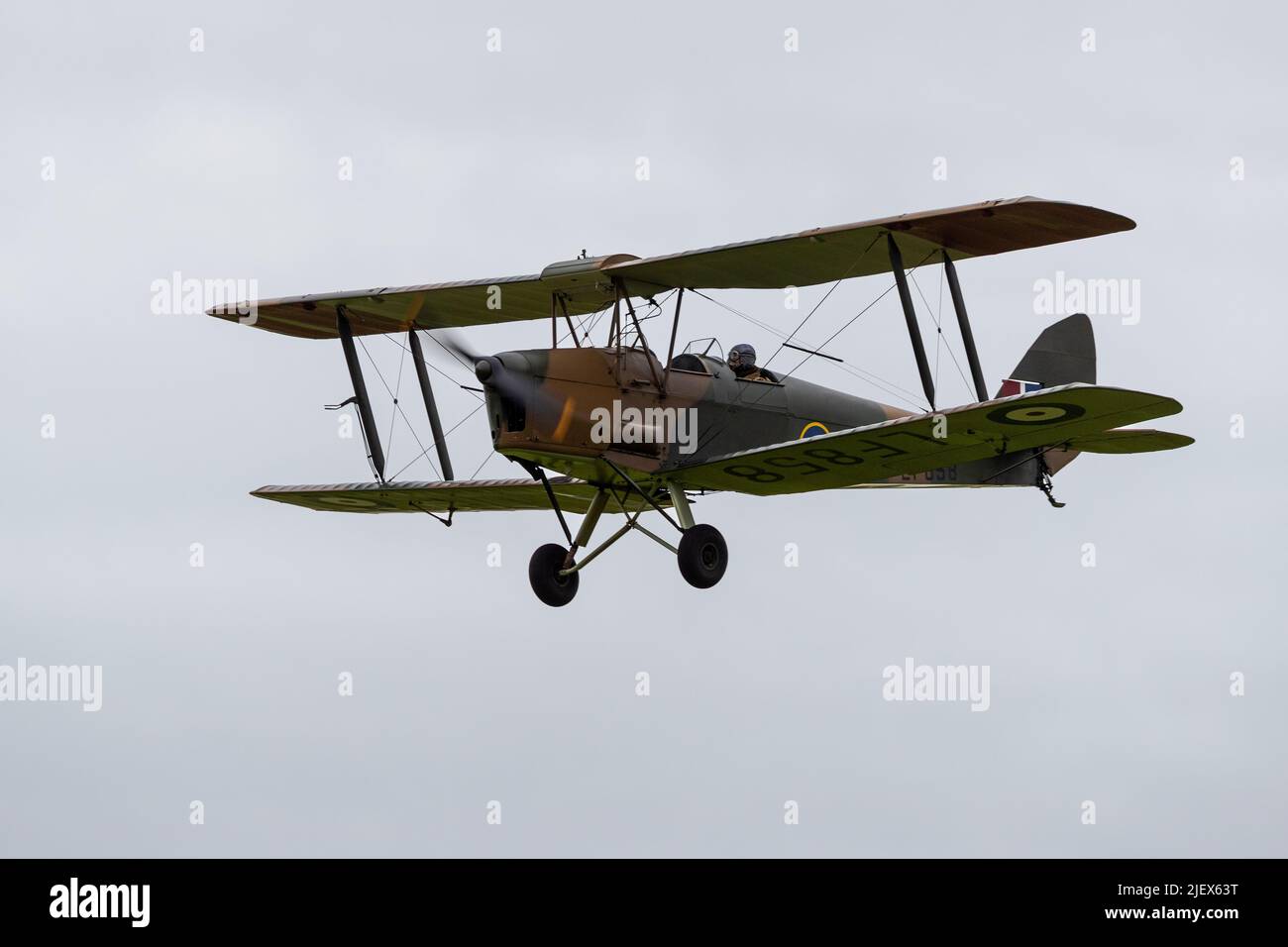 De havilland dh 82 tiger moth Banque de photographies et d’images à ...