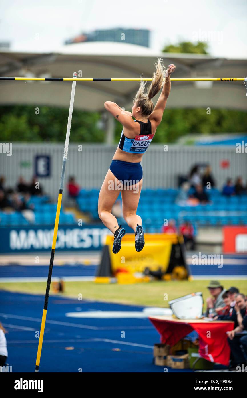 26-6-2022: Jour 3 Women's Pole Vault - final CAUDERY Molly of THAMES ...