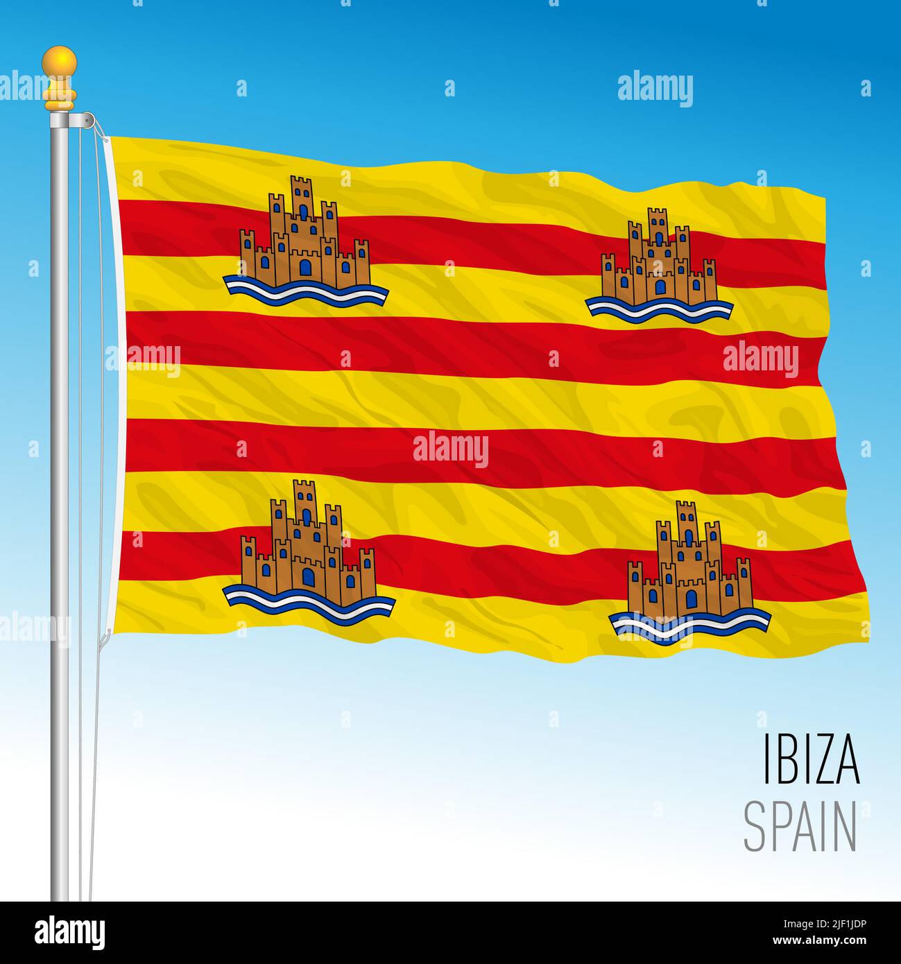 Drapeau ibiza Banque de photographies et d’images à haute résolution - Alamy