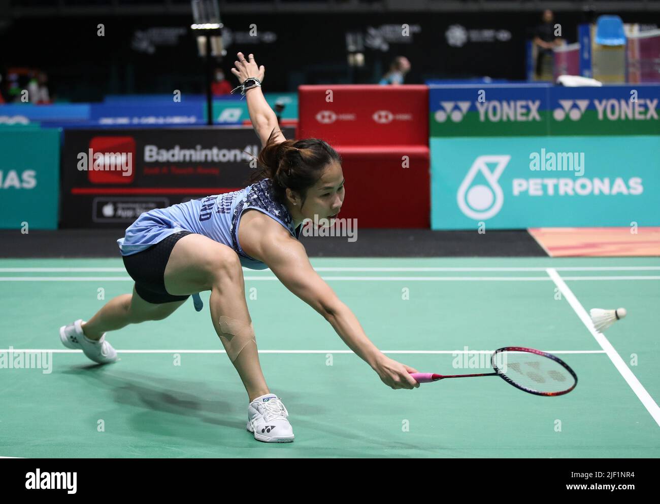 Ratchanok Intanon, de Thaïlande, est en compétition avec SIM Yu Jin, de ...