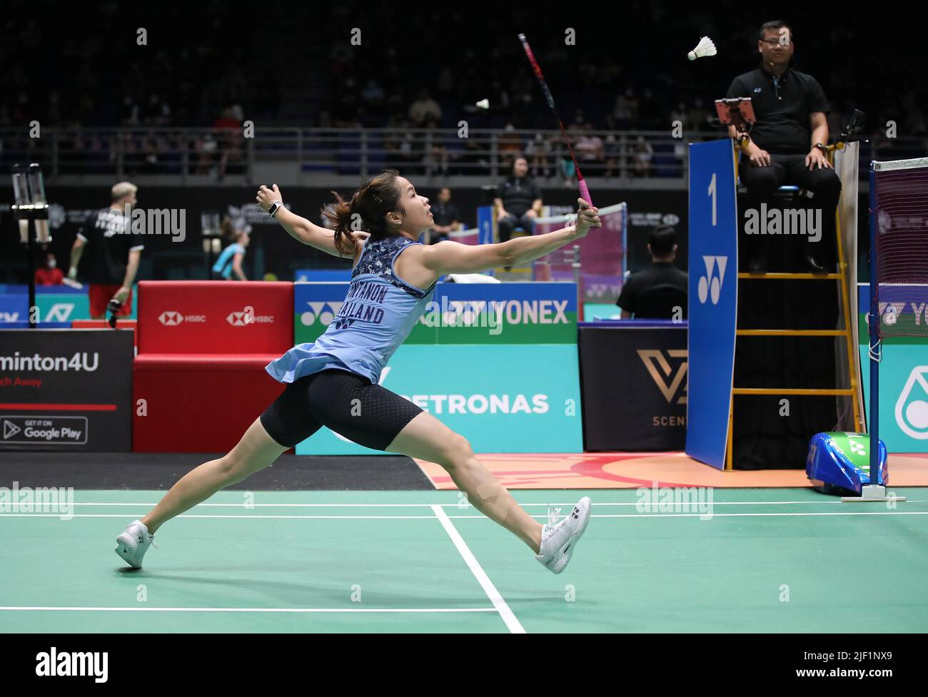 Ratchanok Intanon, de Thaïlande, est en compétition avec SIM Yu Jin, de ...