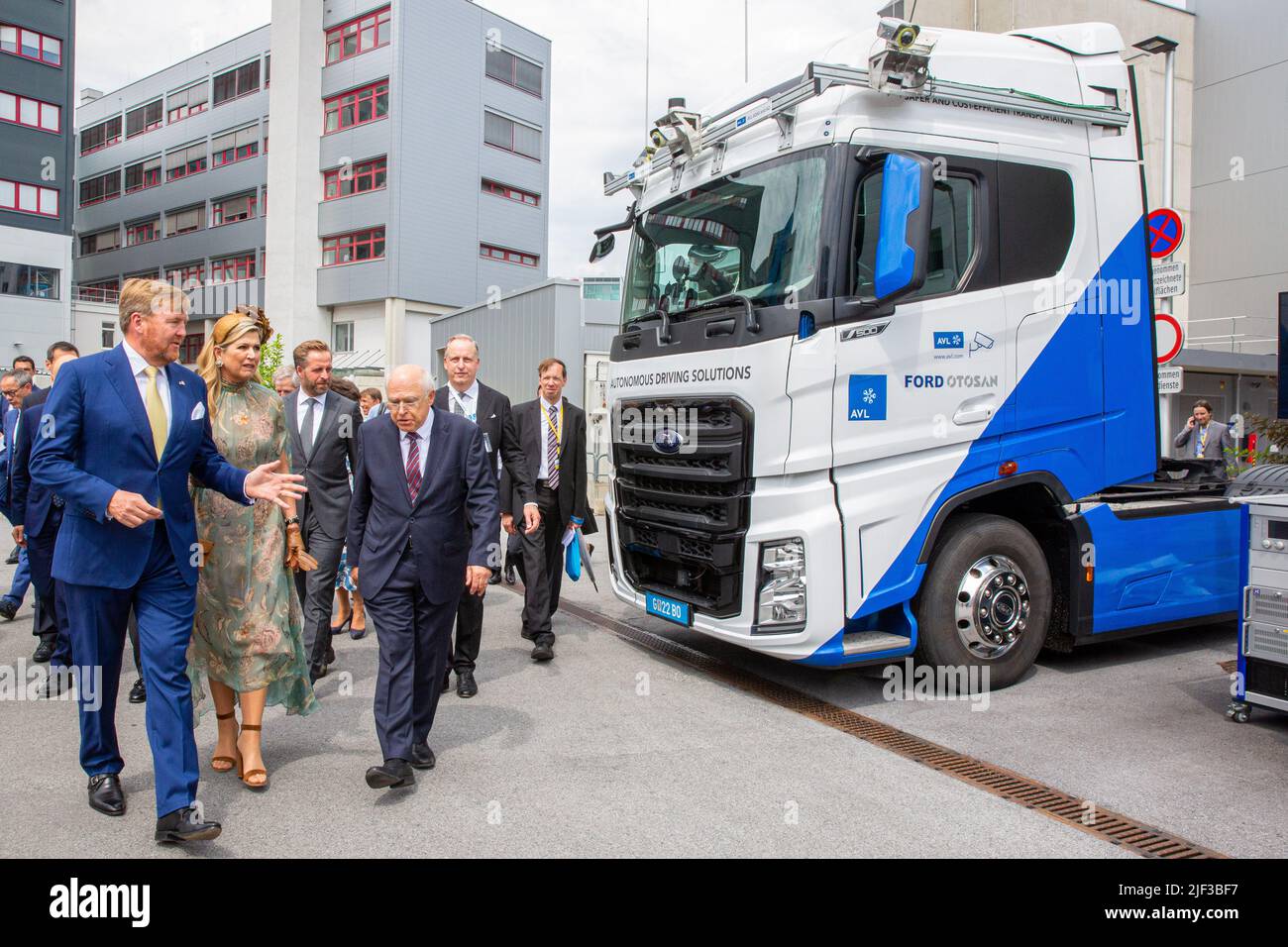 Autriche, 29/06/2022, 2022-06-29 11:14:11 GRAZ - le roi Willem ...