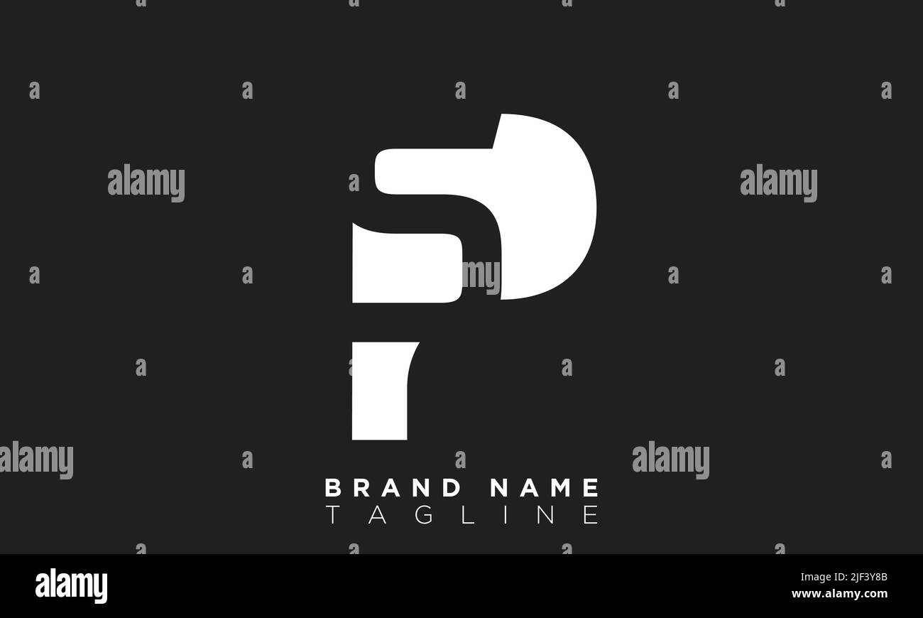 Initial sp logo vector vectors Banque de photographies et d’images à ...
