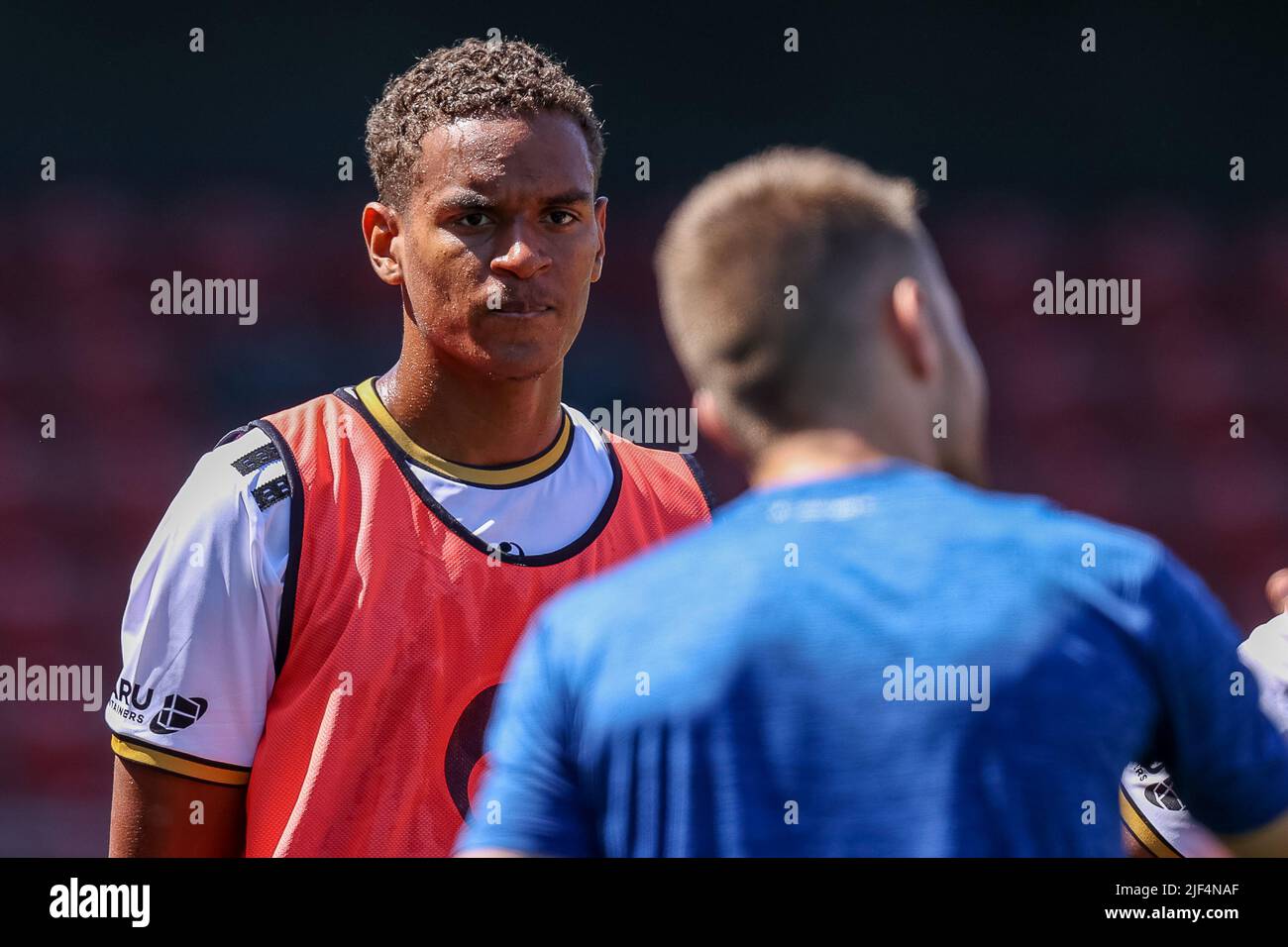 ROTTERDAM, PAYS-BAS - JUIN 29 : Serano Seymour d'Excelsior lors de la ...
