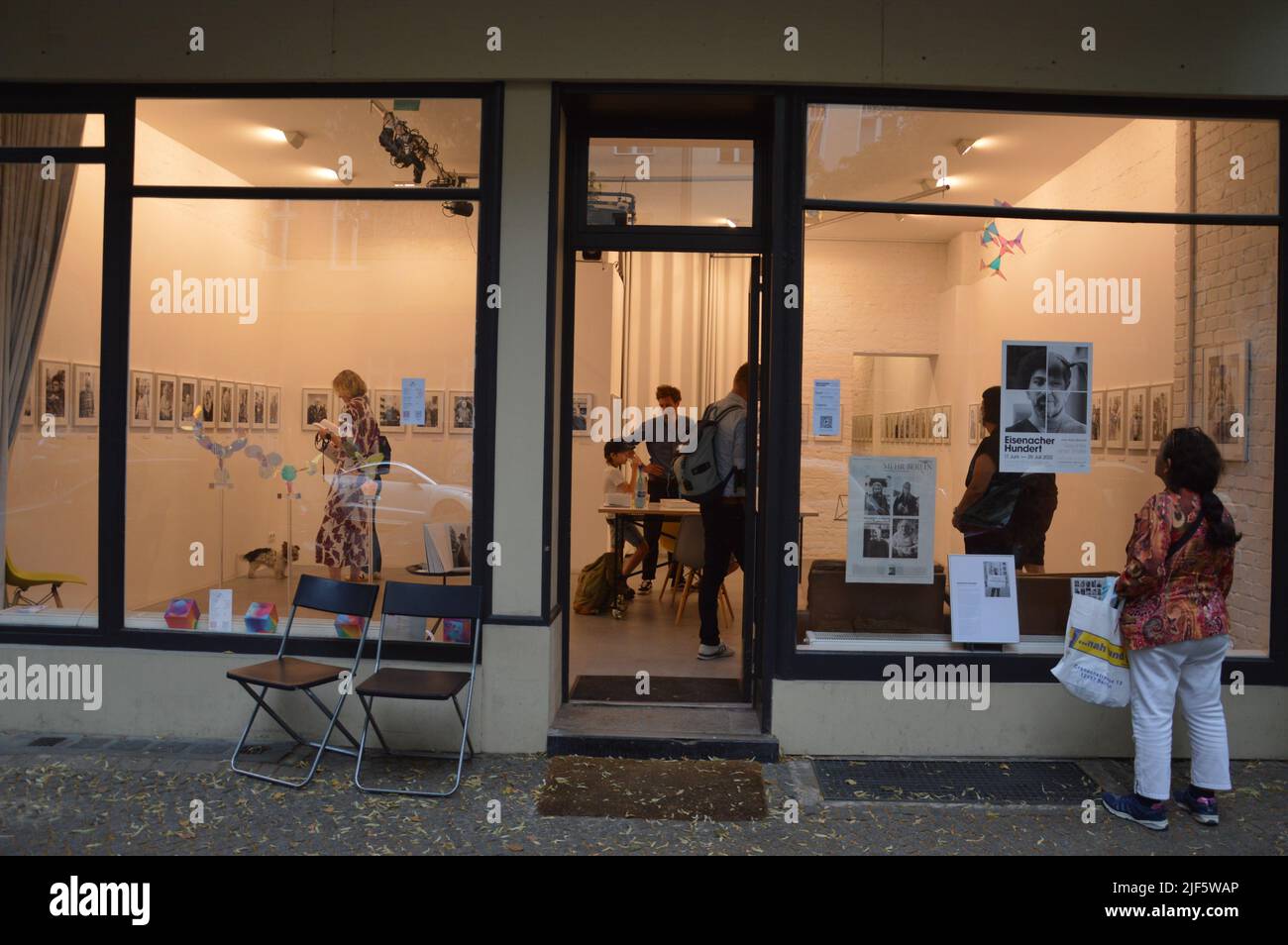 Berlin, Allemagne - 28 juin 2022 - photo exposition 'Eisenacher Hundert ...
