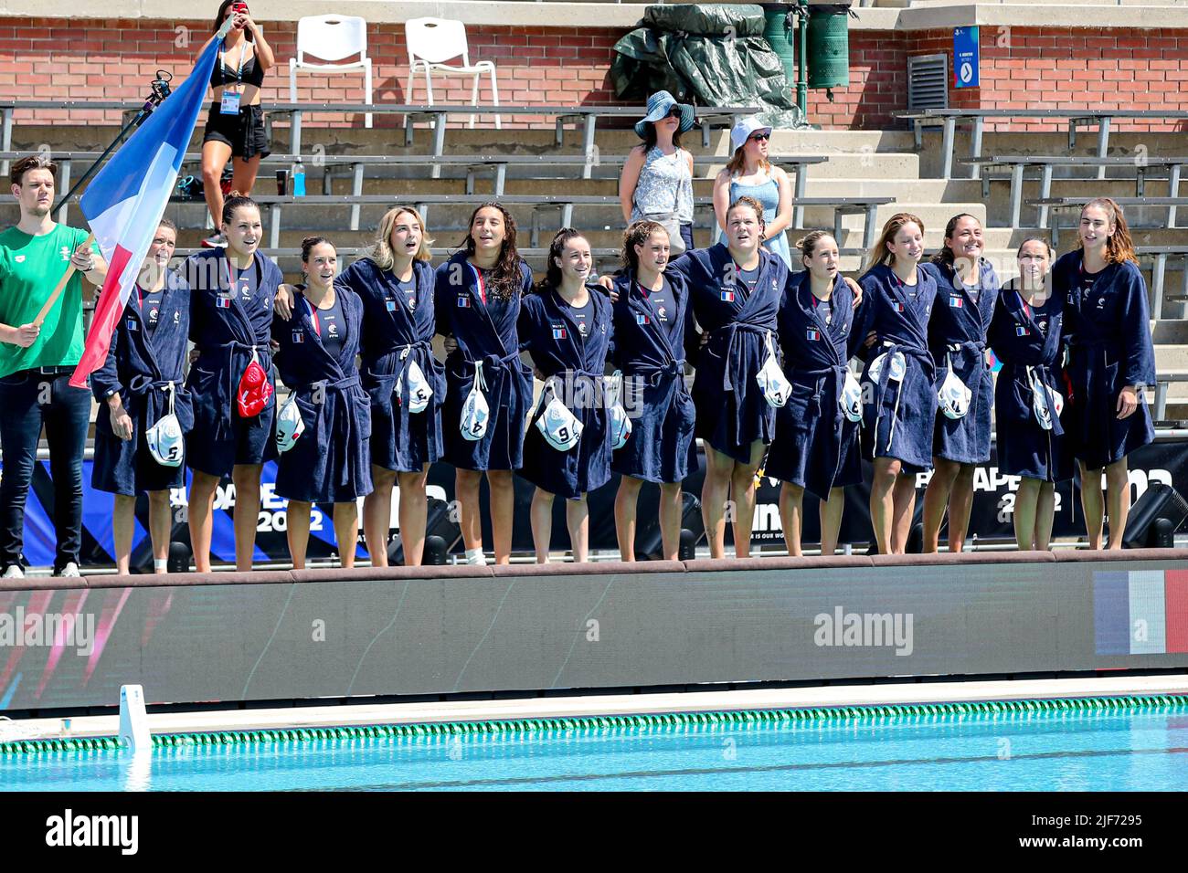 BUDAPEST, HONGRIE - JUIN 30 : équipe de France, Louise Guillet de ...