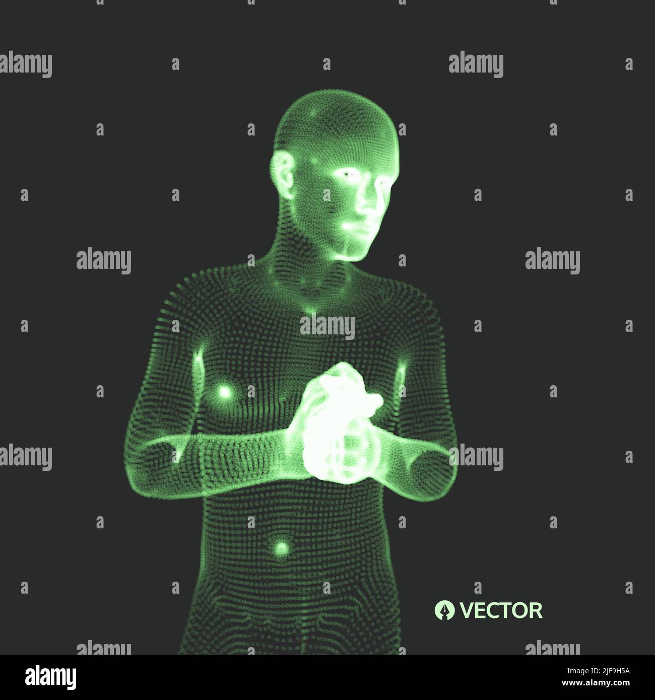 Modèle 3d de l'homme. Corps humain. L'élément de conception. Vector ... Modèle 3d de l'homme. Corps humain. L'élément de conception. Vector ...