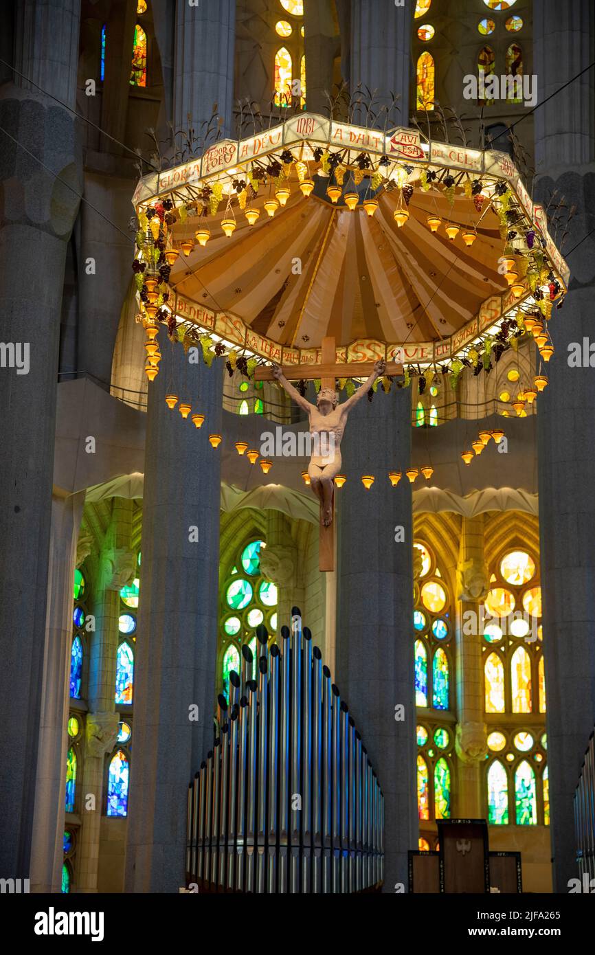 La Sagrada Família ou la Sagrada Familia, en totalité Basílica i Temple ...