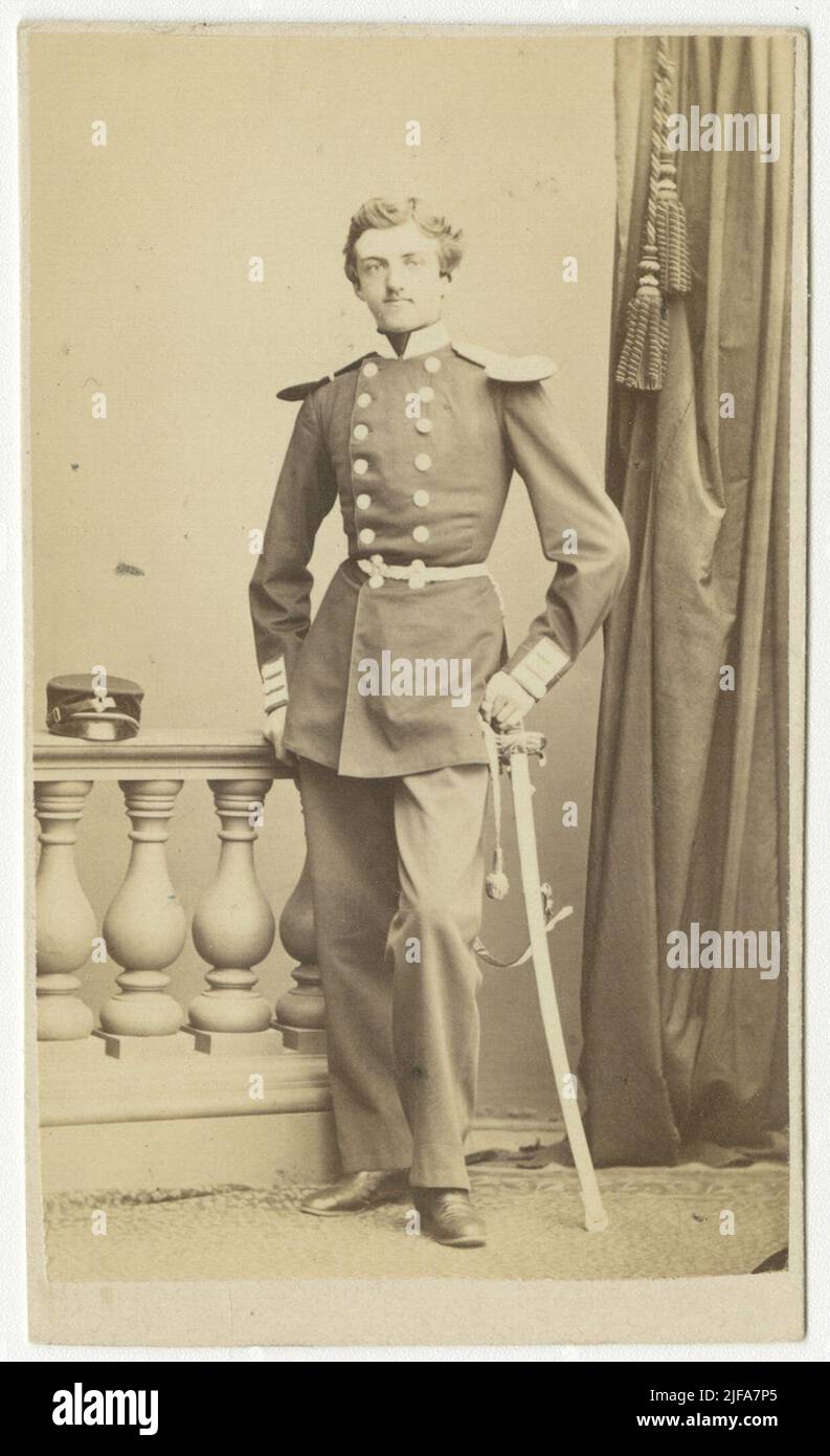Portrait de Hans Adolf von Koch, lieutenant au deuxième régiment de ...