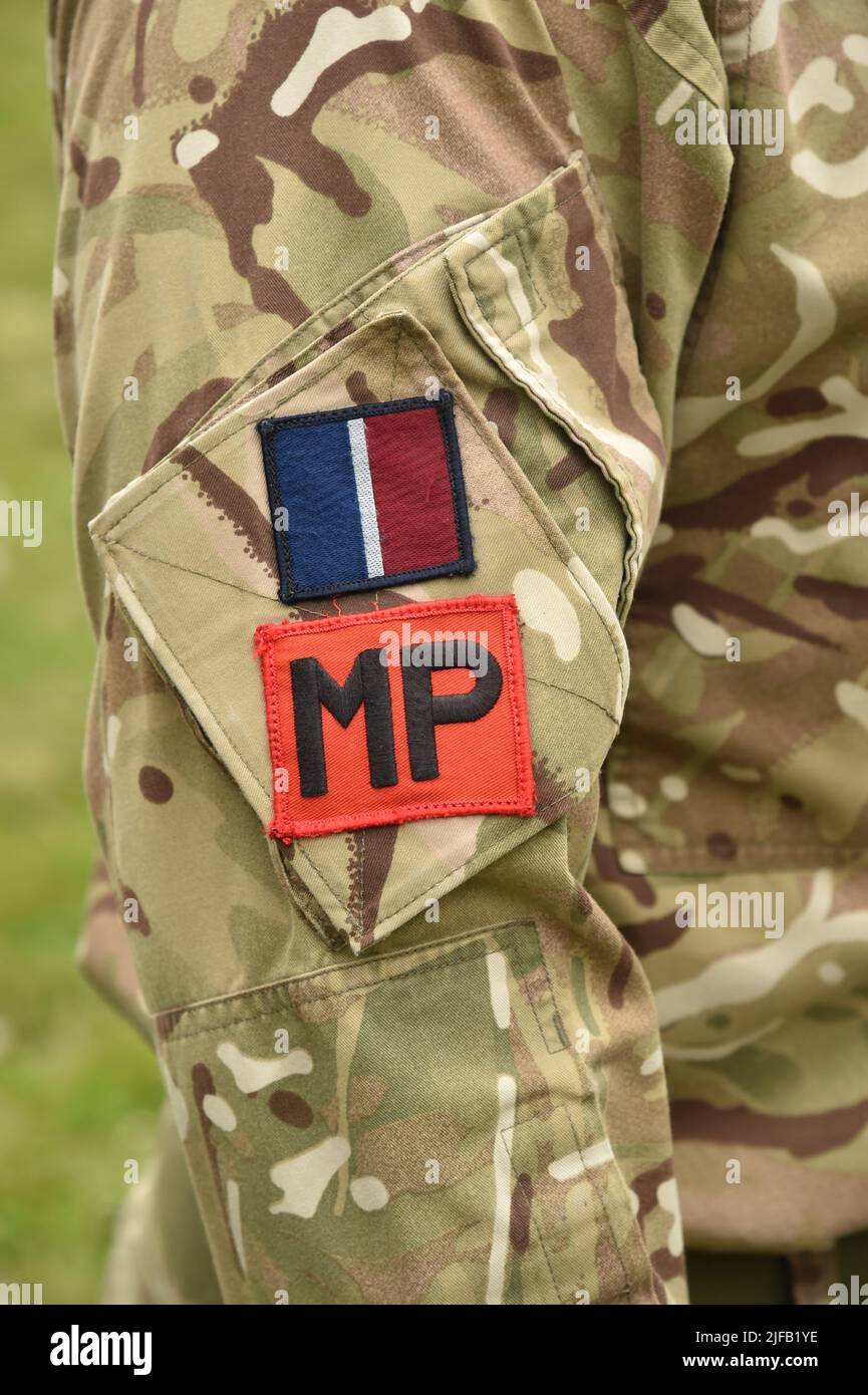 Royal military police cap Banque de photographies et d’images à haute ...