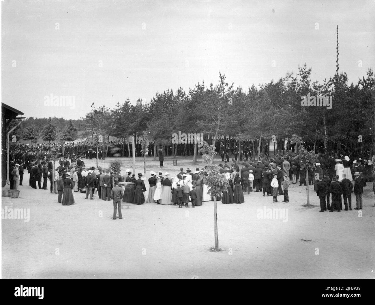 La garde de grenadier au régiment de grenadiers de Karlskrona en 7 ...