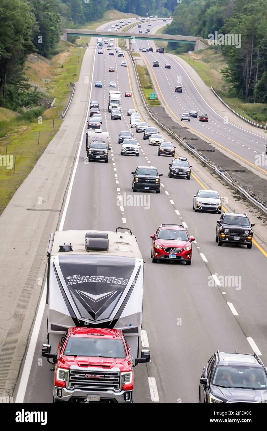 La première fois en années, sans règles pour garder six pieds loin ...