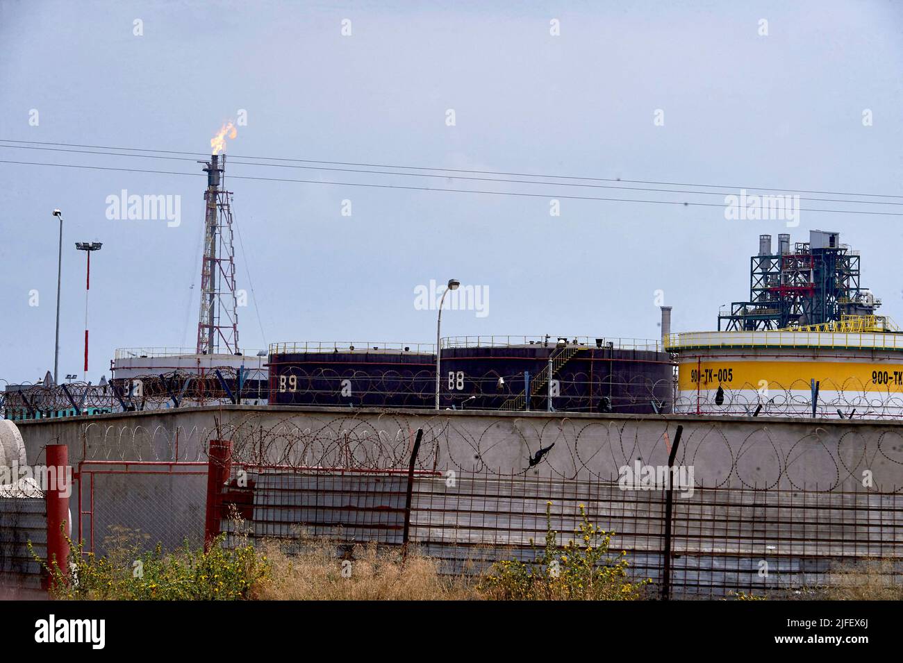 La raffinerie d'alger Banque de photographies et d’images à haute ...
