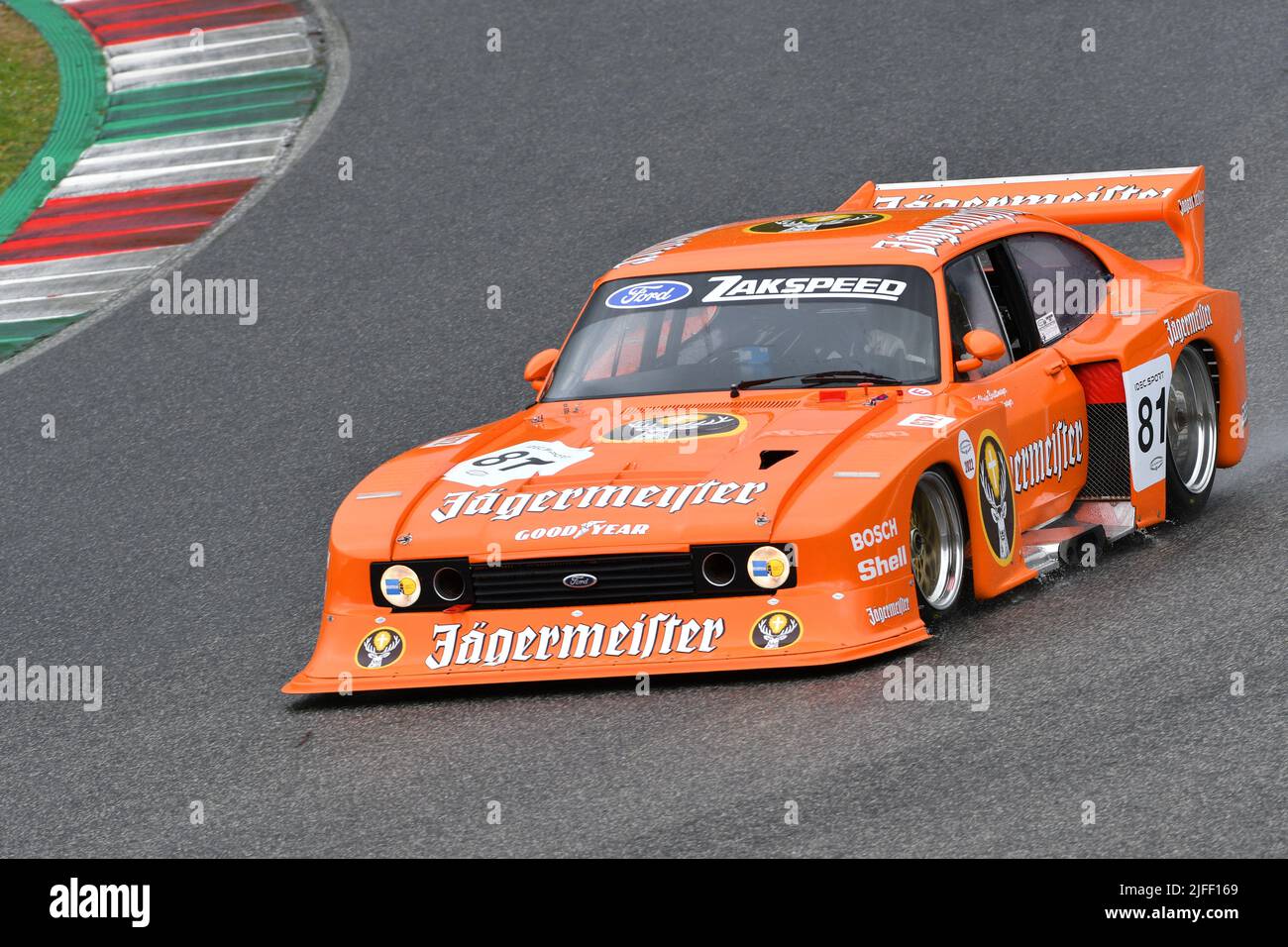 Scarperia, 3 avril 2022: Ford Capri Turbo GR 5 Jagermeister DRM année ...