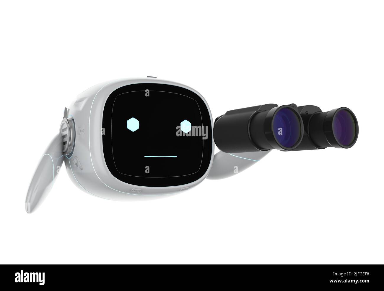 Concept de moteur de recherche automatique avec 3D robots de rendu ou ...