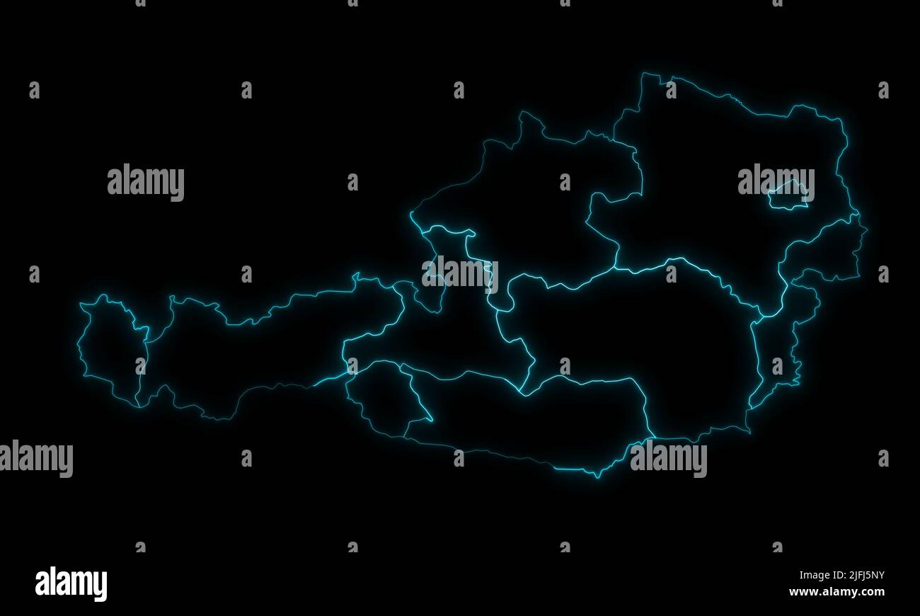 Mappa dell'area di vienna Banque de photographies et d’images à haute ...