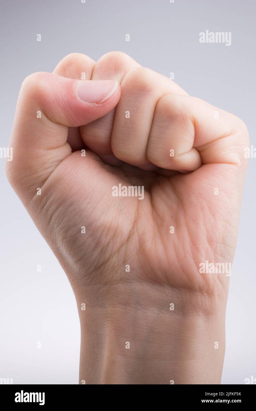 Symbole du pouvoir poing Banque de photographies et d’images à haute ...