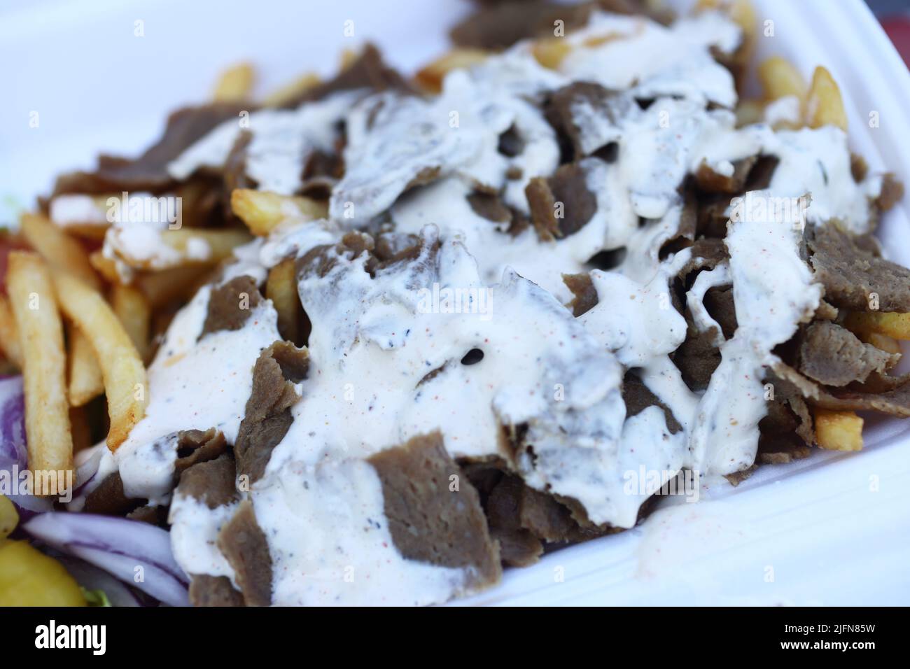 Kebab frites Banque de photographies et d’images à haute résolution - Alamy